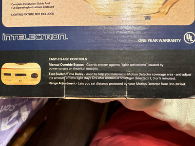 Intelectron Motion Detector Conversion Kit SR602 Mini Pyroelectric PIR