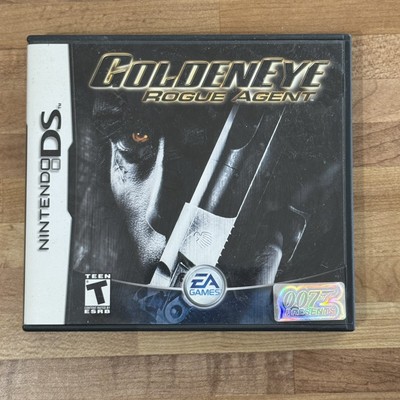 Nintendo DS Handheld 007 Golden Eye Rogue Agent CASE & MANUAL ONLY NO ...