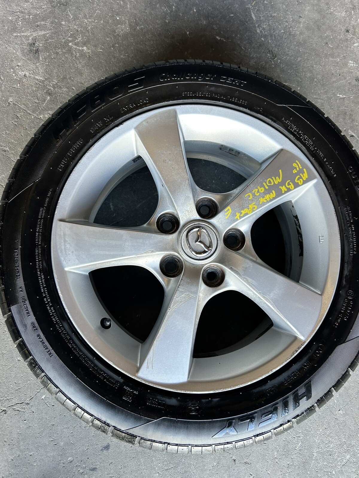 MAZDA 3 Max Sport 2004 - 2006 Single Alloy Wheel/Rim And Tyer Mag Wheel ...