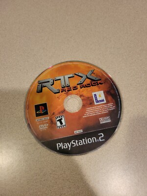 RTX Red Rock PS2 Disc Only Tested Sony Playstation 2 Ps2 Game Black ...