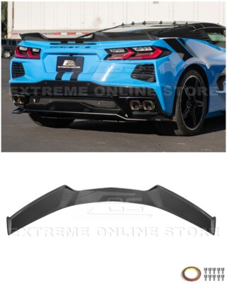 For 20-Up Corvette C8 | Z06 Visible Carbon Fiber Rear Trunk Lid ...