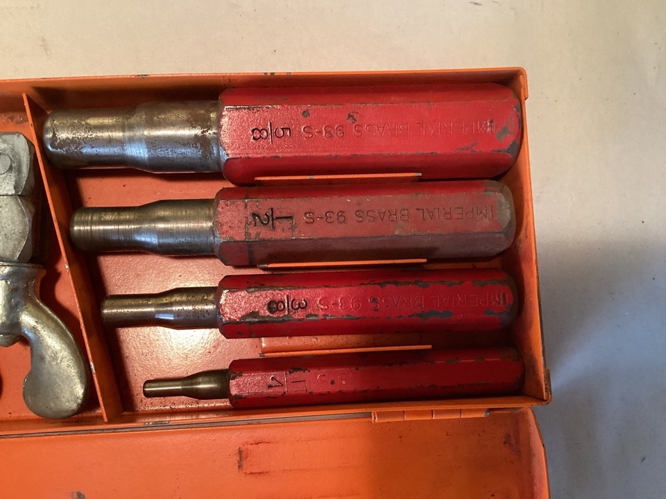 Vintage Imperial Tubing tool kit in box | eBay