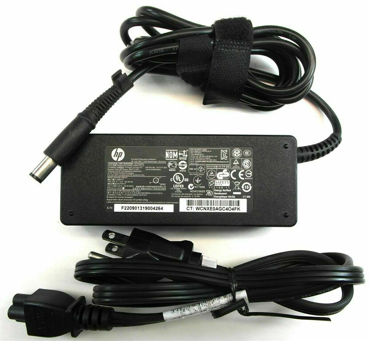 OEM HP EliteDesk 705 800 G1 G2 G3 65W 90W 120W AC Adapter Charger Power ...