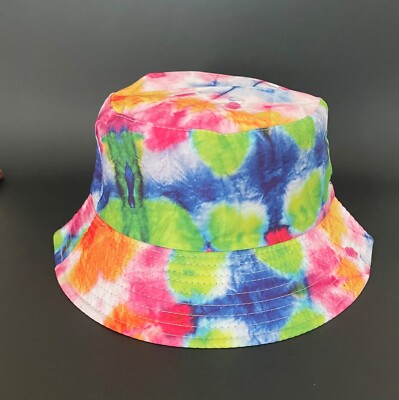 Men Lady Boonie Hat Fishing Outdoor Activity Summer Beach Cap Rainbow ...