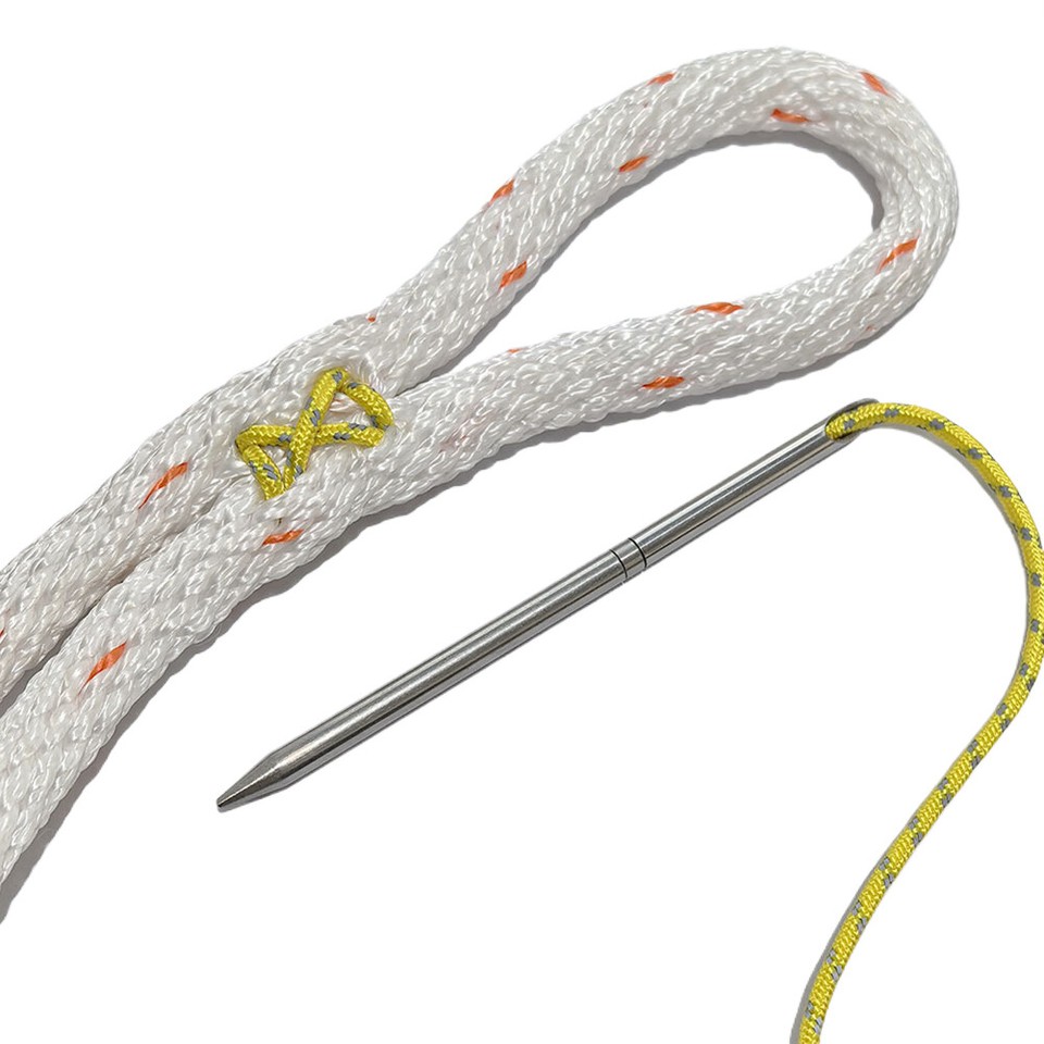 Rope Splicing Tool Kit Stainless Steel Knotter Tools for Double Braid ...