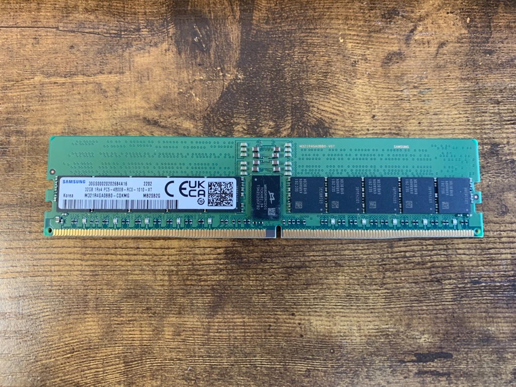Samsung 32GB DDR5-4800 PC5-38400 ECC RDIMM Memory (M321R4GA0BB0) | eBay