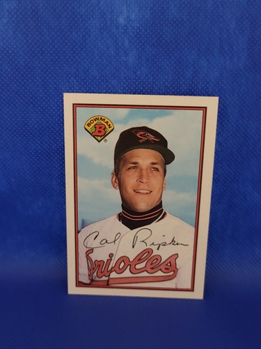 1989 Bowman - Cal Ripken Jr Card #9 | eBay