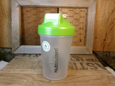 Nutrisystem Blender Bottle 16 oz Shaker with Flip Top Lid & Whisk Ball ...