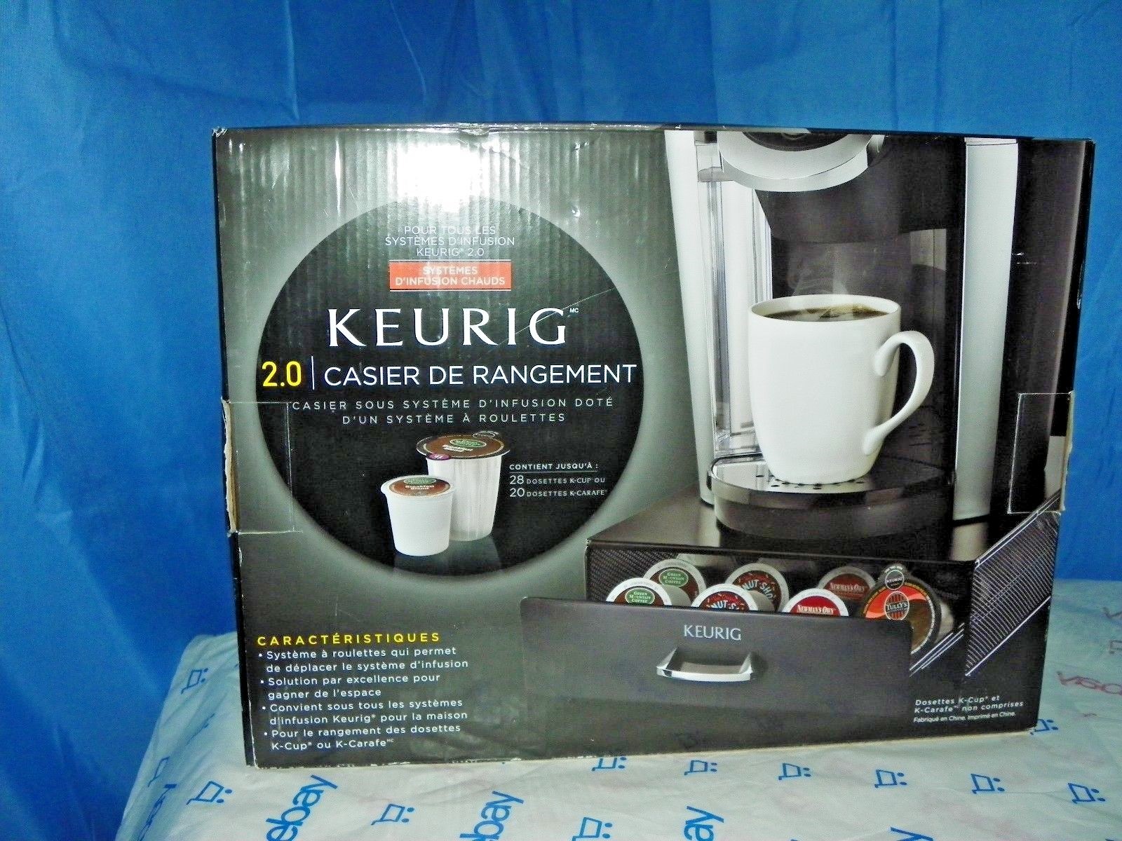 Keurig Hot Storage Drawer for Classic & Plus Holds 28 K-Cup Pods NEW IN ...