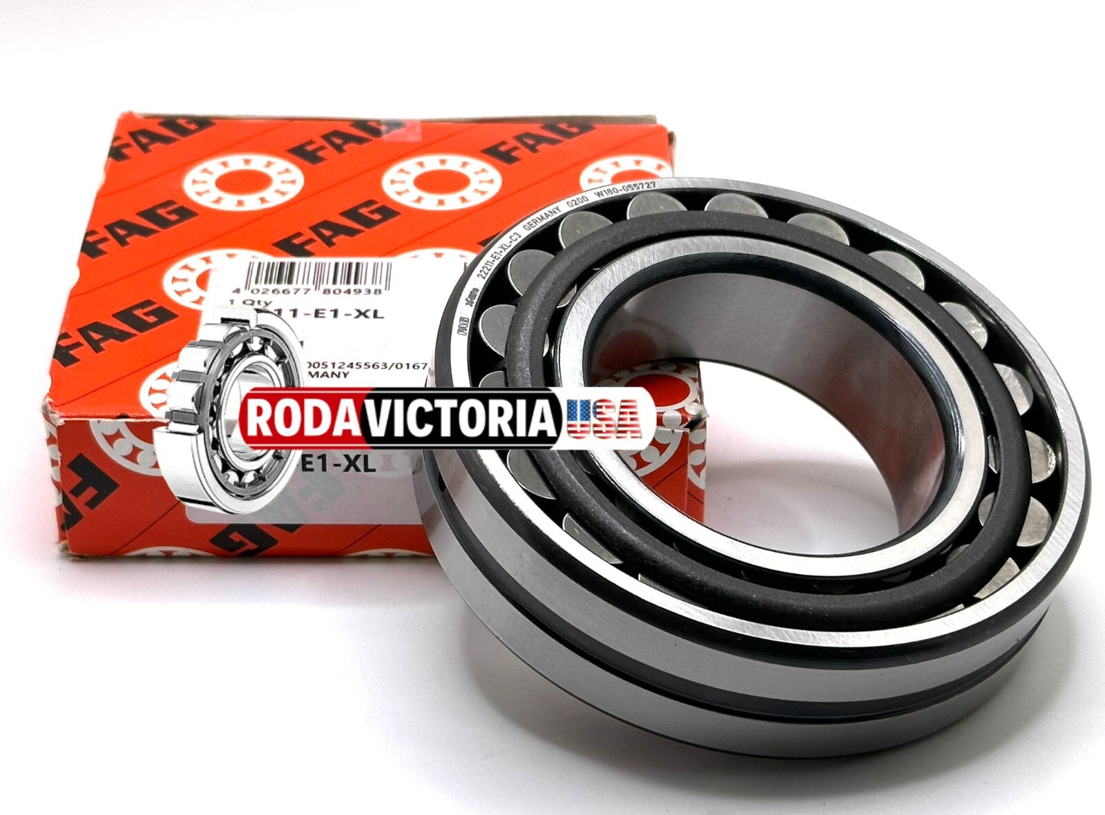 FAG 22211 E1 XL SPHERICAL ROLLER BEARING 55x100x25mm | eBay