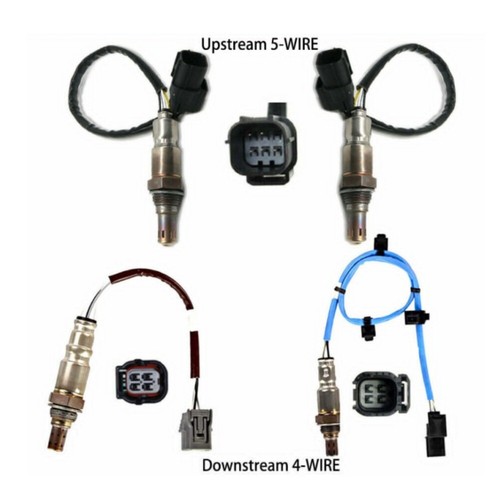 4pcs Oxygen O2 Sensor Fits 2014-2020 Acura MDX TLX 3.5L V6 Accord Pilot ...