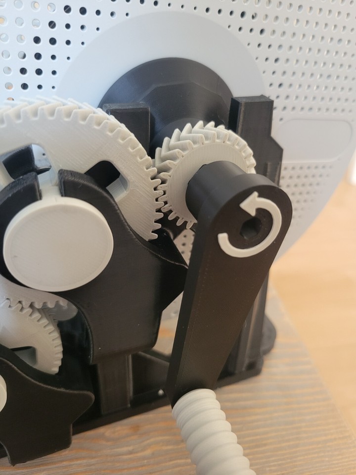 UPGRADED Universal 3D Filament Re-spooler/Transfer - Pre-assembled ...