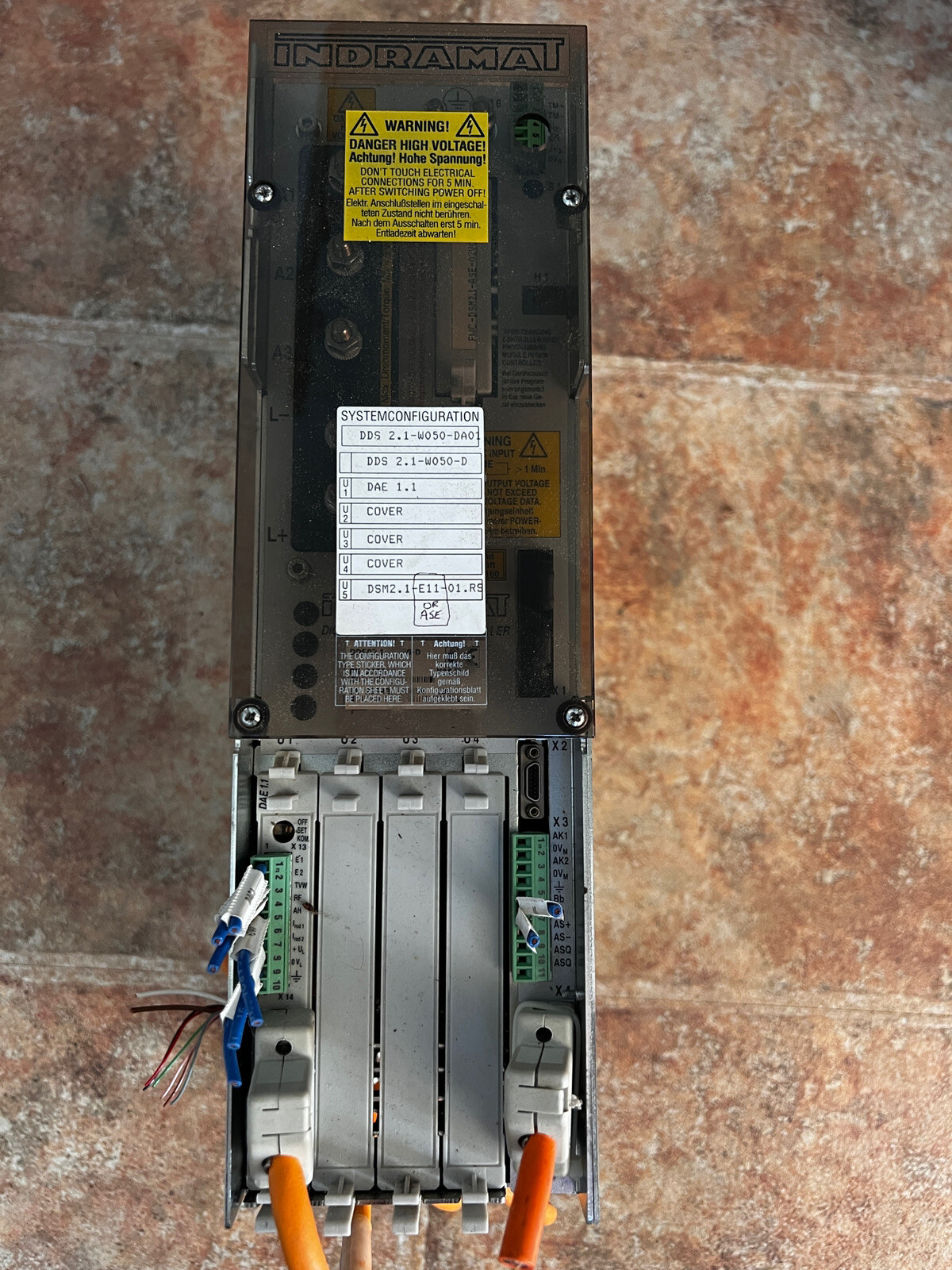 Indramat DDS02.1-W050-DA01 A.C. Servo Controller | eBay