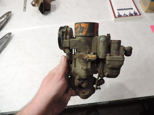 Vintage Carter WA-1 Carburetor 432S K9 - from 1937 Pontiac - Core for ...