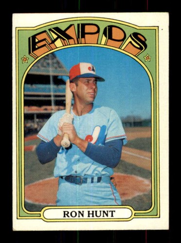 1972 Topps #110 Ron Hunt VG-VGEX Expos 511235 | eBay