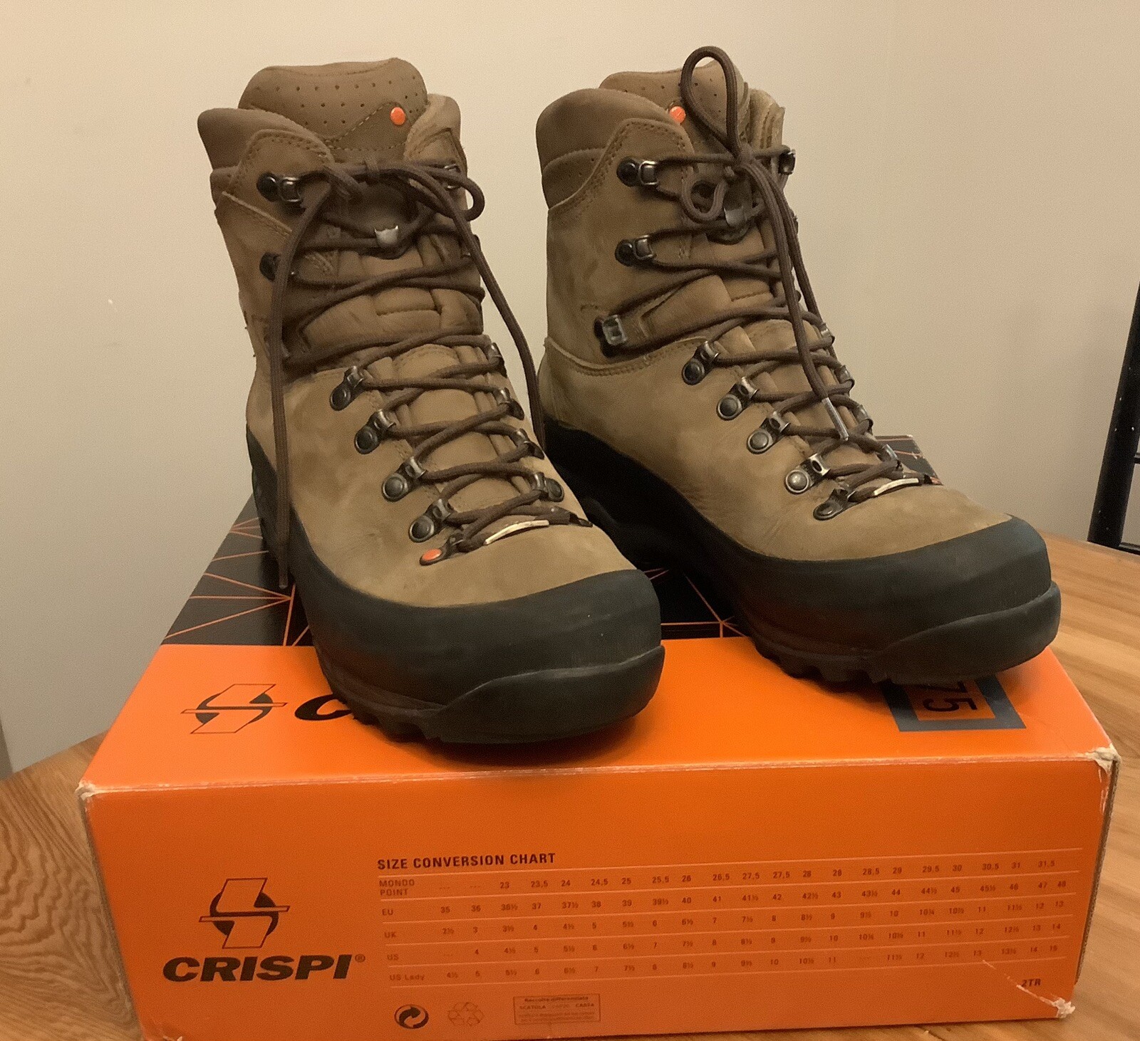CRISPI Nevada Legend Gore Tex Insulated Water Repel Ankle Hunting Boots ...