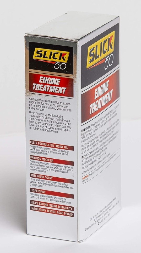 Slick 50 Engine Treatment Oil Additive Petrol Diesel Extends Engine ...