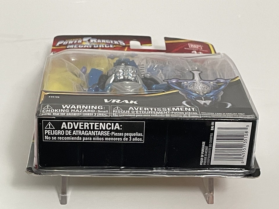 Power Rangers Megaforce Vrak Action Figure with Card 2013 Bandai | eBay