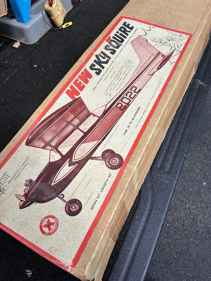 Midwest Sky Squire R/c Balsa Model Airplane Kit | eBay