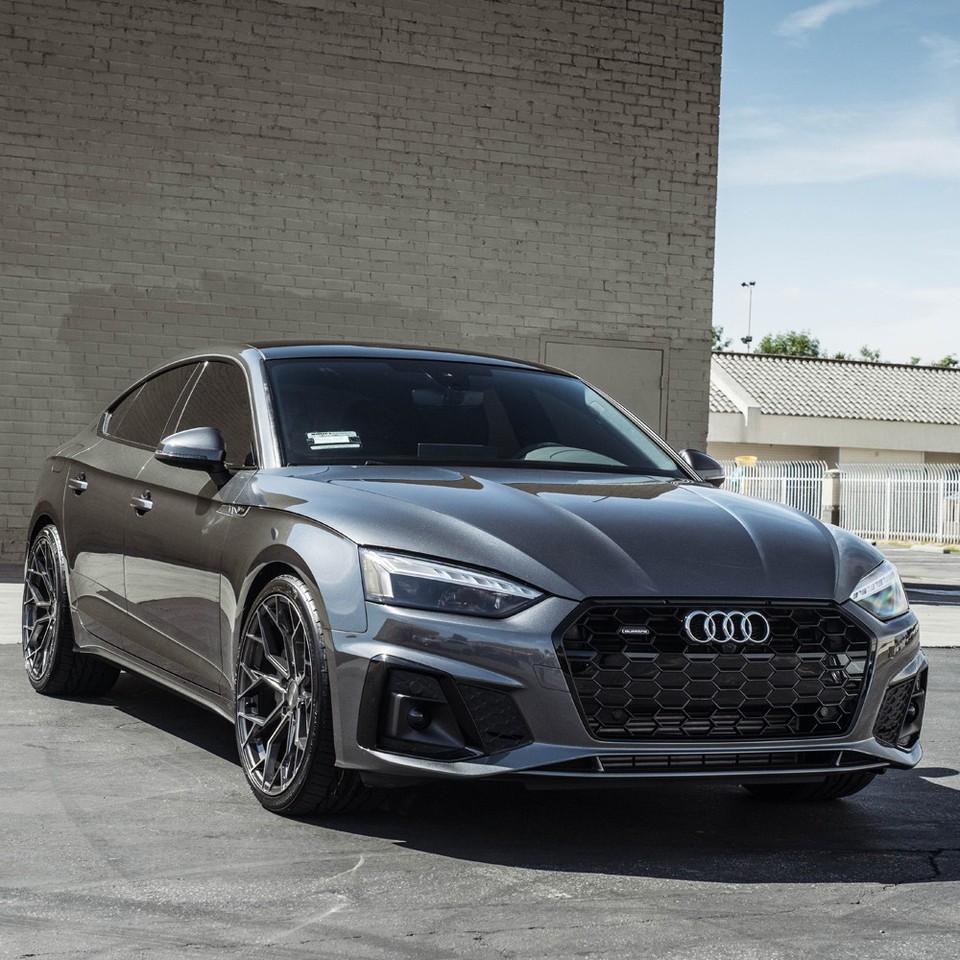 19" Stance SF10 Gunmetal 19x9.5 Forged Concave Wheels Rims Fits Audi B8 ...