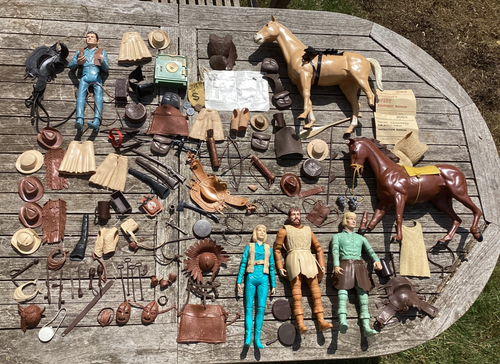 Huge original 1960s collection of Johnny west & lone ranger action ...