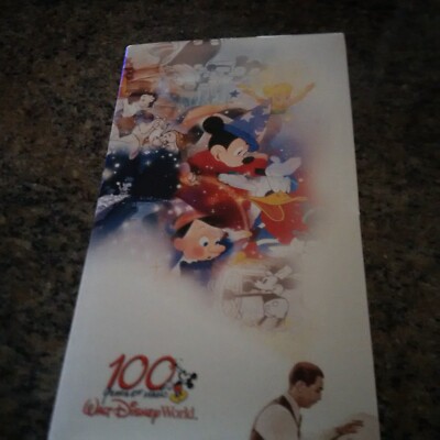 Walt Disney World 100 years of Magic VHS tape in box w/brochure VG ...