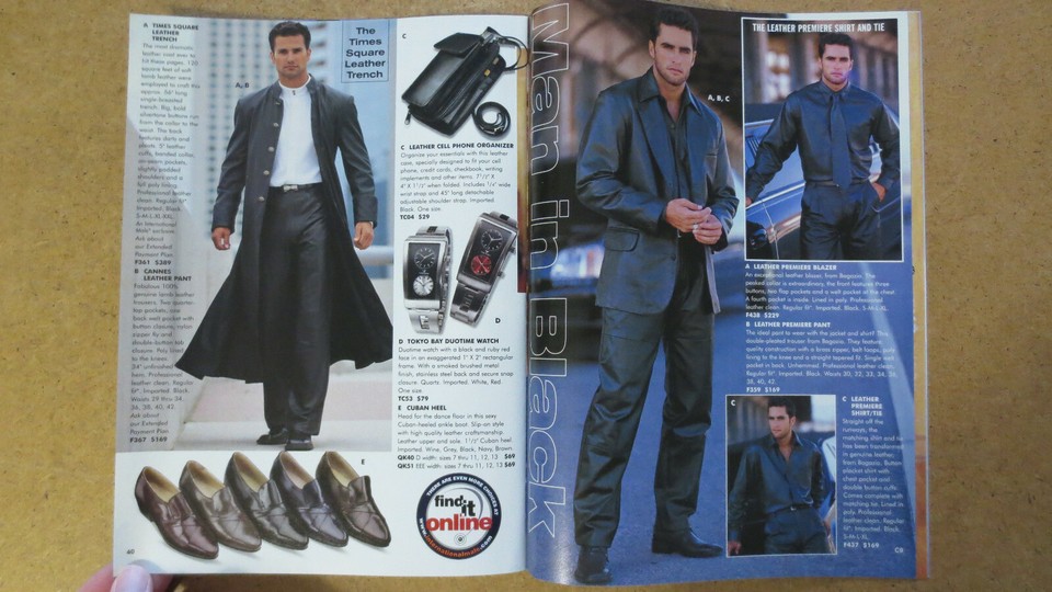 International Male Catalog RICK DIETZ MODEL Chippendales Male Stripper ...