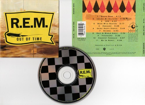 1991 REM "Out Of Time" (CD) 75992649629 | eBay
