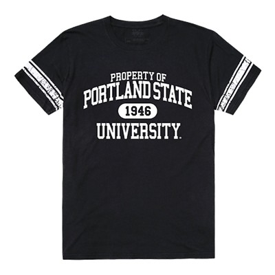 Portland State University Vikings NCAA Property Football T-Shirt | eBay
