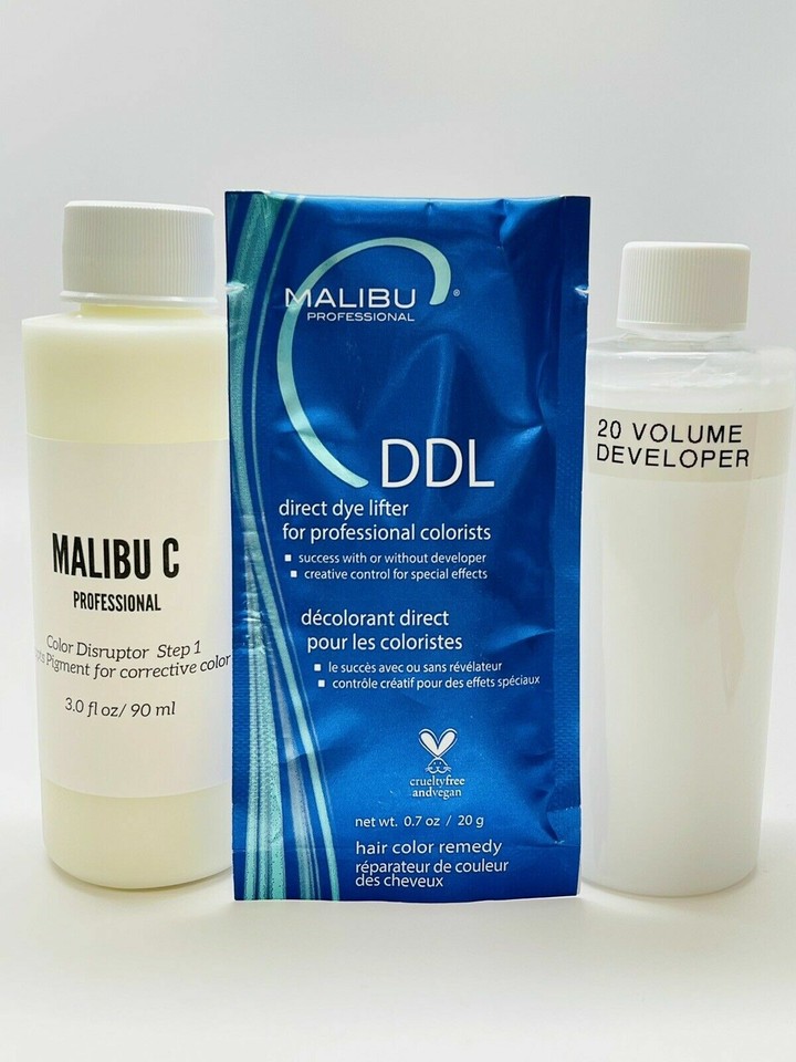 CPR Malibu Professional Color Off and Hair Color Remover 3 Piece Kit | eBay