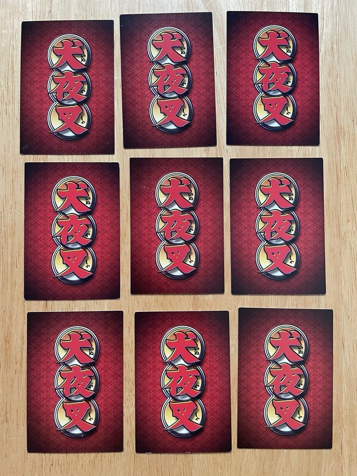 Inu Yasha cards 9X trading card lot FREE SHIPPING Score Sunrise 2006 ...