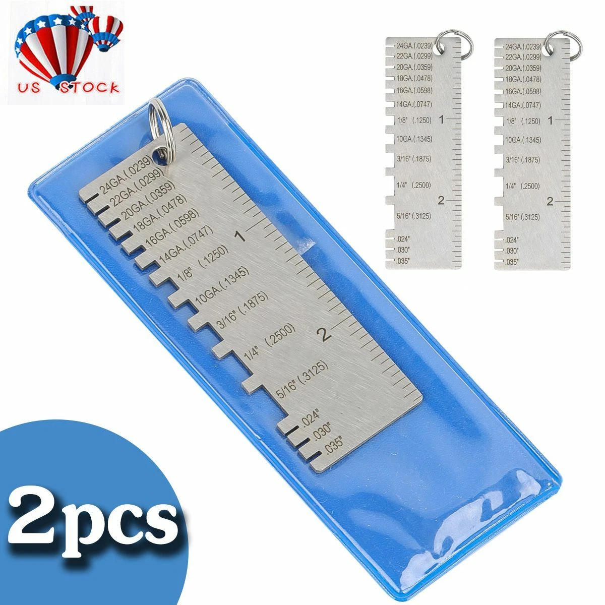 Sheet Metal Gauge Measuring Tool
