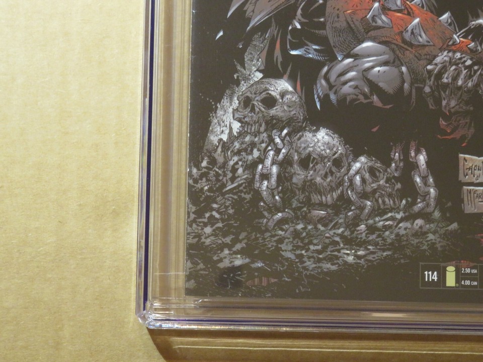 Spawn #114 CGC 9.8 NM/M White Pages New Slab Spawn McFarlane Capullo Miki | eBay