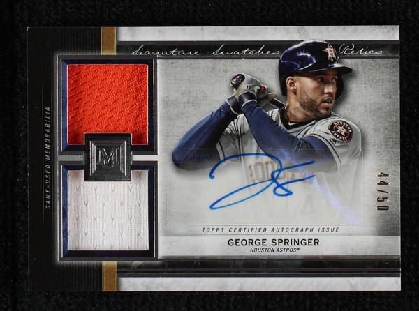 2020 Topps Museum Collection - Signature Swatch Dual Relics #SSDA-GSP ...