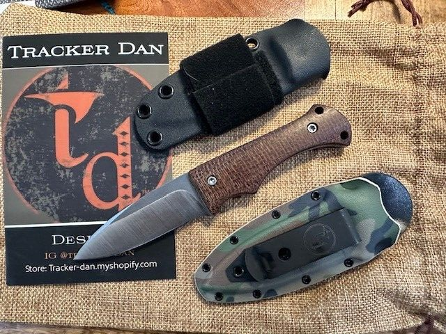 Tracker Dan & John Gray Bloodshark Collab Rare and One of a Kind Knife ...