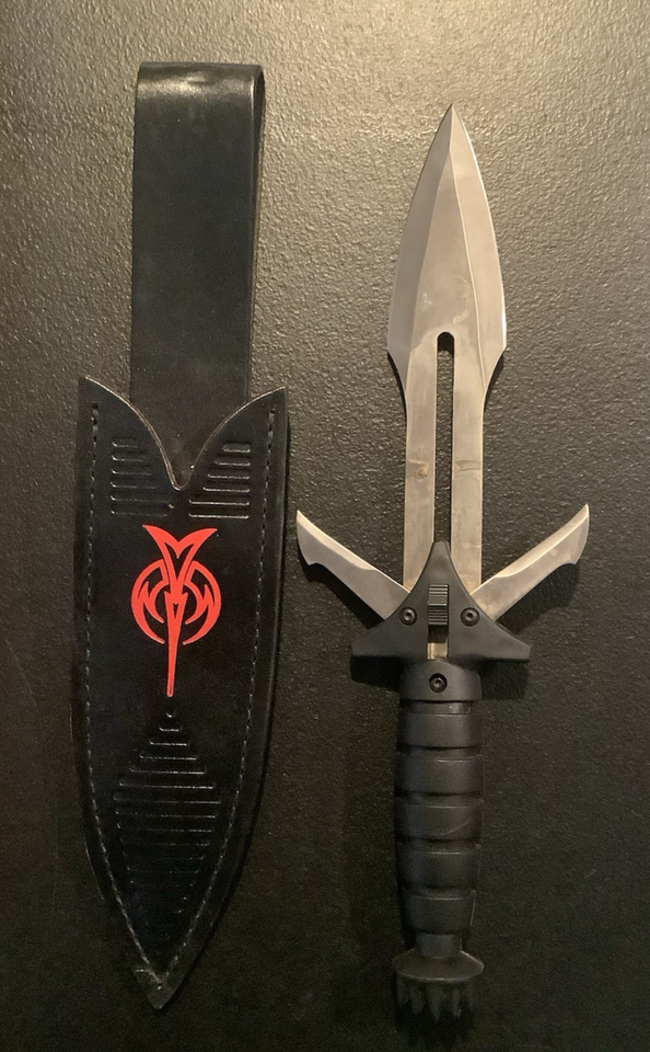 United Cutlery UC726 Phoenix Dagger w/ Sheath Klingon Knife MADE IN USA ...