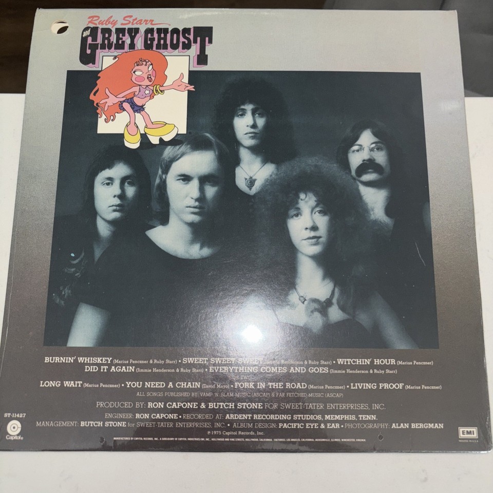 Ruby Starr And Grey Ghosts Sealed Lp | eBay