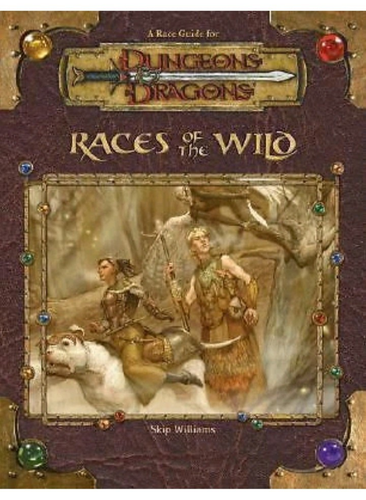 D20 Races Of The Wild Hardcover Rule Book Dungeons and Dragons 3.5 | eBay