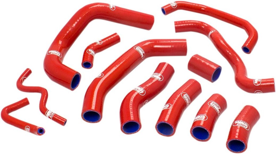 Samco Red Radiator Hose Kit (HON11-RD) | eBay