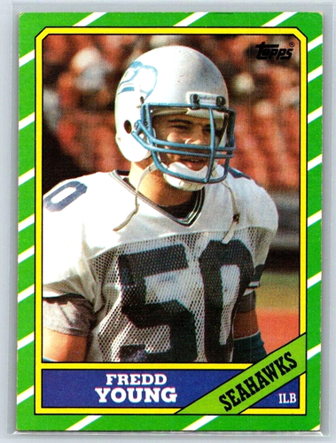 1986 NFL Topps Fred Young #210 Seattle Seahawks 86-TFBC | eBay