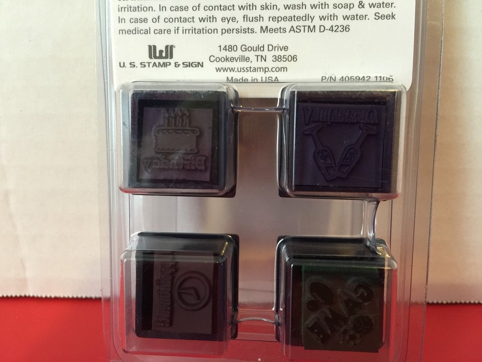 OfficeMax Impress Stamps NEW Craft Supplies | eBay