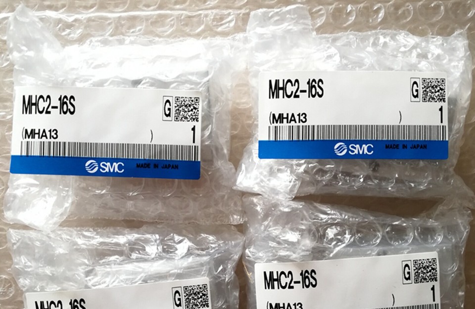 NEW SMC MHC2-16S Pneumatic MHC/MHC2 Angular Gripper Actuator AUTO-SW ...