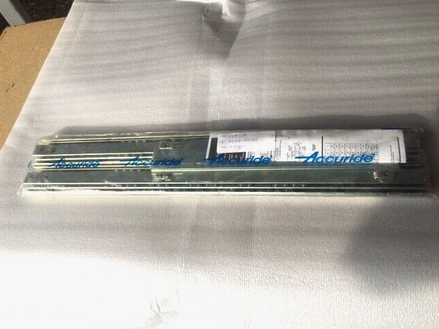 (Pair) Accuride C3640A-24D Heavy-Duty 200lb Over-Travel Drawer Slide 24 ...