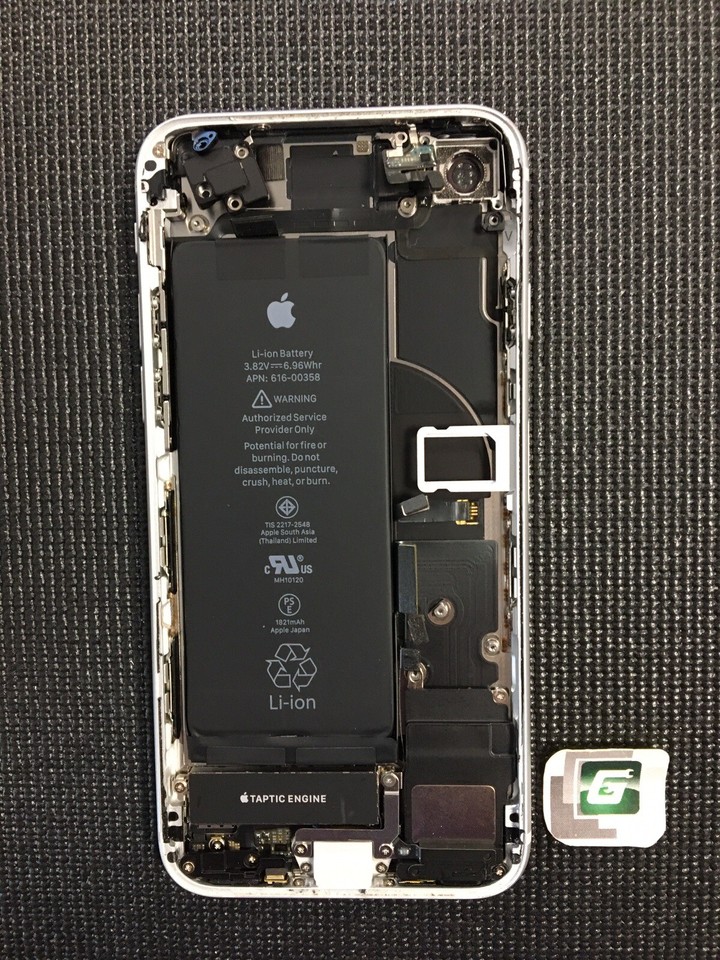 Apple iPhone 8 Housing Back w/ Battery Genuine OEM - Grade A White ...