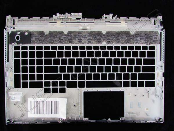 New Dell Alienware M17 R2 Russian RUS White Palmrest Keyboard Surround ...