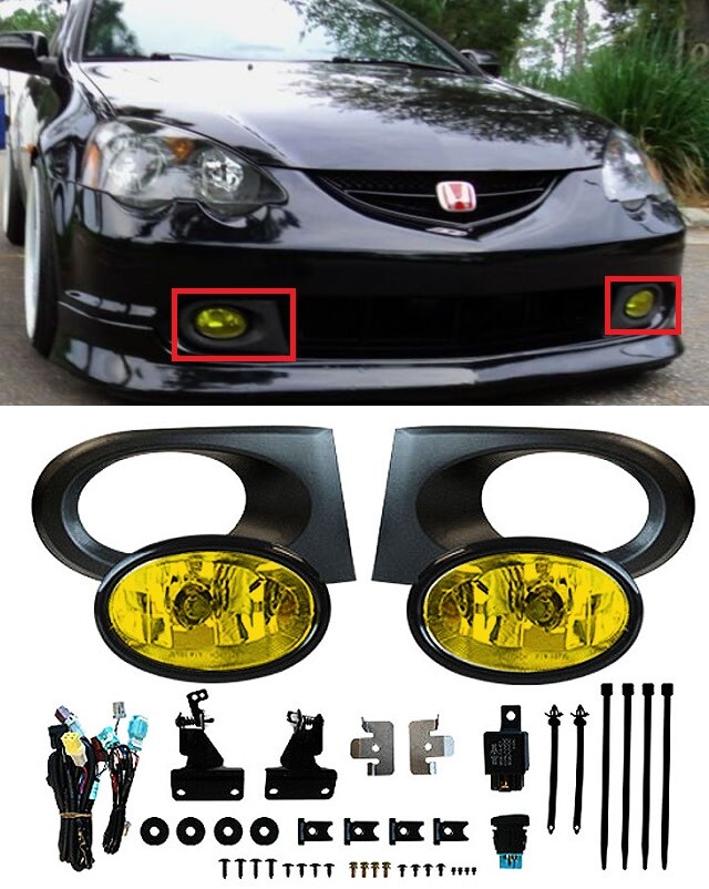 Yellow Fog Lights Rsx