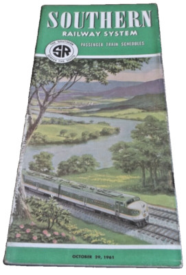 OCTOBER 1961 SOUTHERN RAILWAY SYSTEM PUBLIC TIMETABLE | eBay