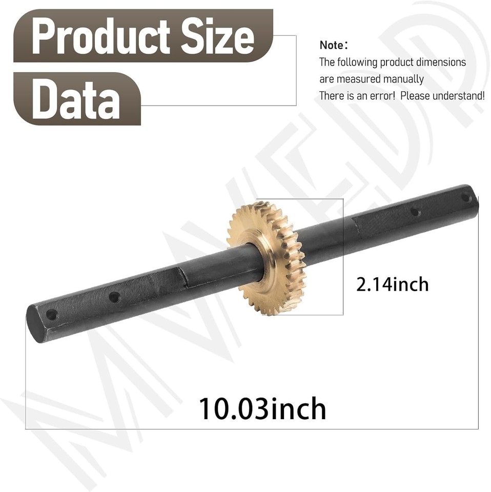 For EARTHQUAKE 4651 SHAFT GEAR TINE ASSEMBLY | eBay