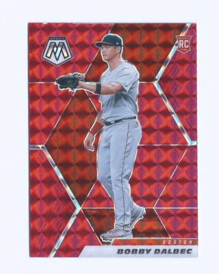 2021 Panini Mosaic Reactive Red #241 Bobby Dalbec - Boston Red Sox BB9 ...