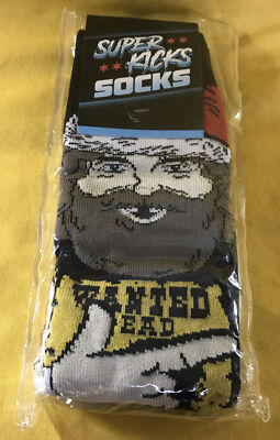 Mick Foley Super Kicks Socks Pro Wrestling Crate WWE WWF Cactus Jack ...